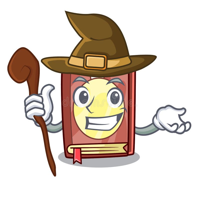 Witch Recipe Book in the Cartoon Shape Stock Vector - Illustration of ...