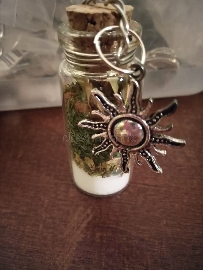 Witch Spell Bottle stock image. Image of spell, herb - 95414805