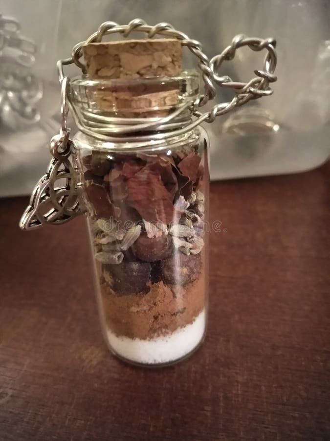 Witch Spell Bottle stock image. Image of glass, spell - 95414813