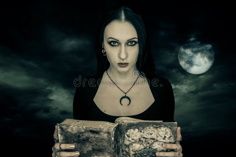 Witchcraft stock image. Image of october, gothic, caucasian - 258375051