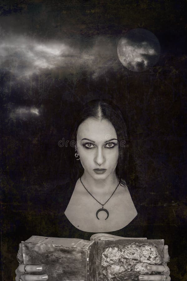 Witchcraft stock photo. Image of darkness, full, magic - 258601460