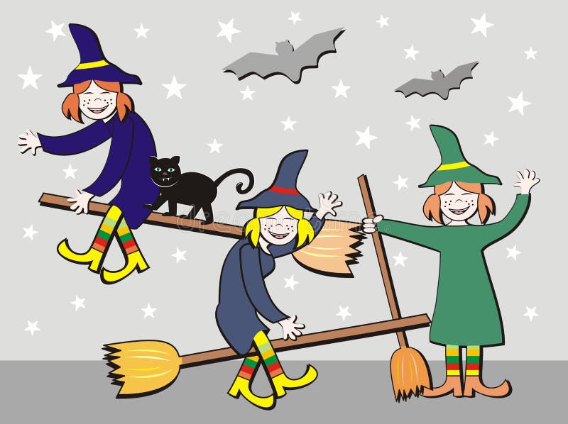 Three Witches Stock Illustrations – 189 Three Witches Stock ...