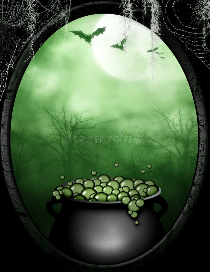 Witches Den stock illustration. Illustration of background - 10219571