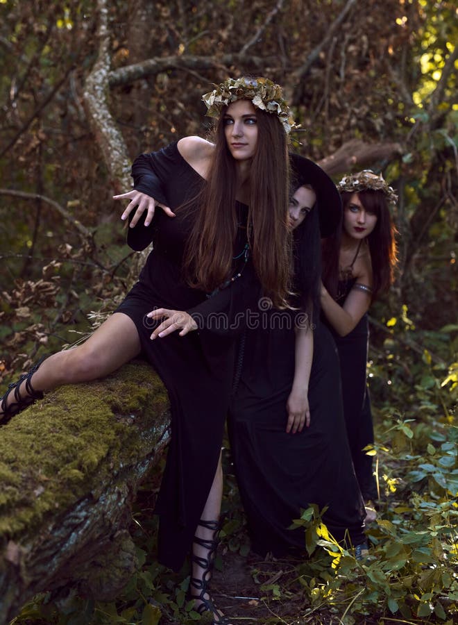 Three Witches Forest Stock Photos - Free & Royalty-Free Stock Photos ...