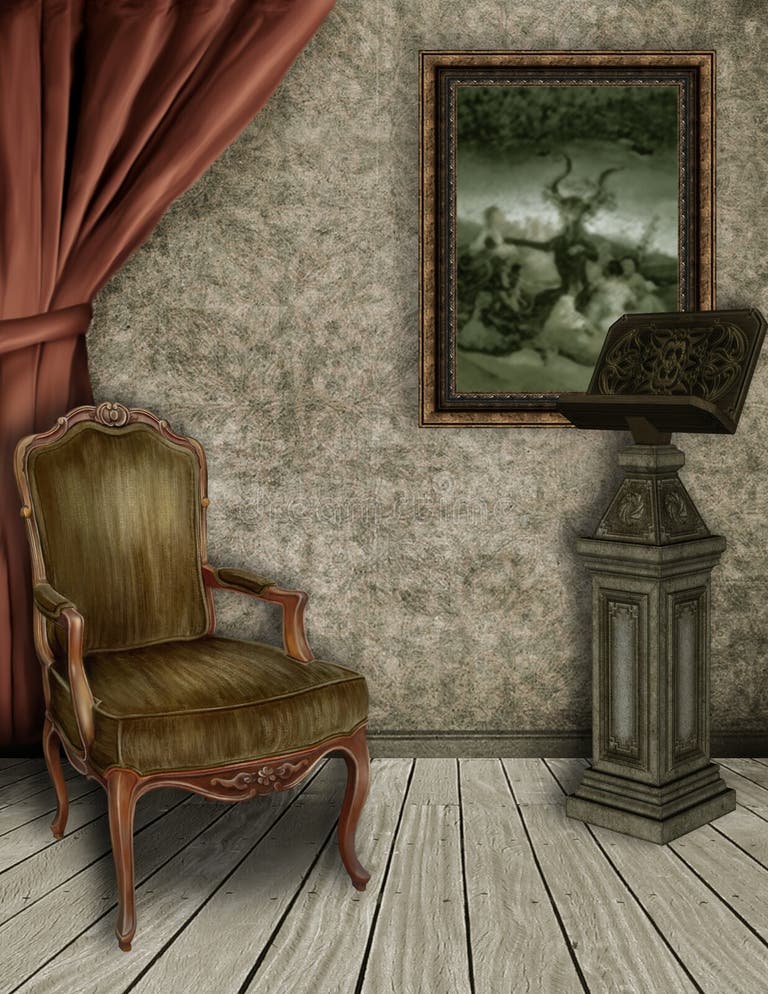 Witch House Room Stock Illustrations – 1,187 Witch House Room Stock ...