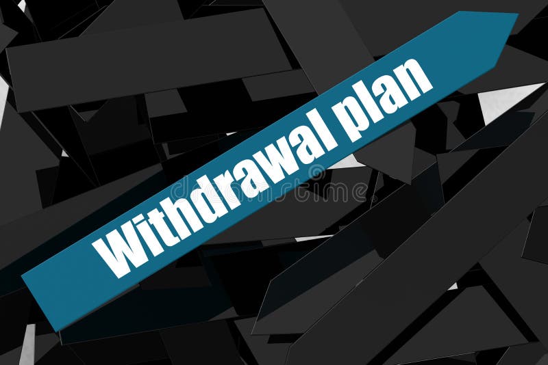 Withdrawal 3d Rendering Isometric Icon. Stock Illustration ...