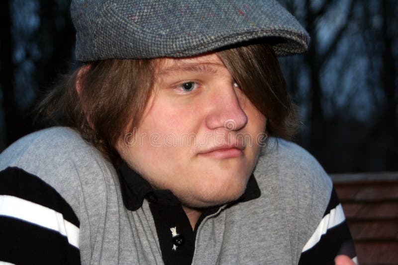 Withdrawn Teenager stock image. Image of brood, insecure - 8656873