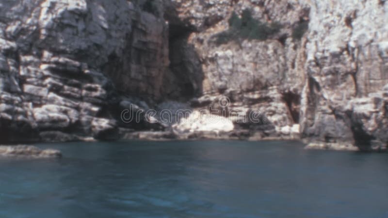Dramatic Cliffside Views. Boat Trip in Dubrovnik Croatia High Rocky ... Dramatic Cliffside Views. Boat Trip in Dubrovnik Croatia High Rocky ...