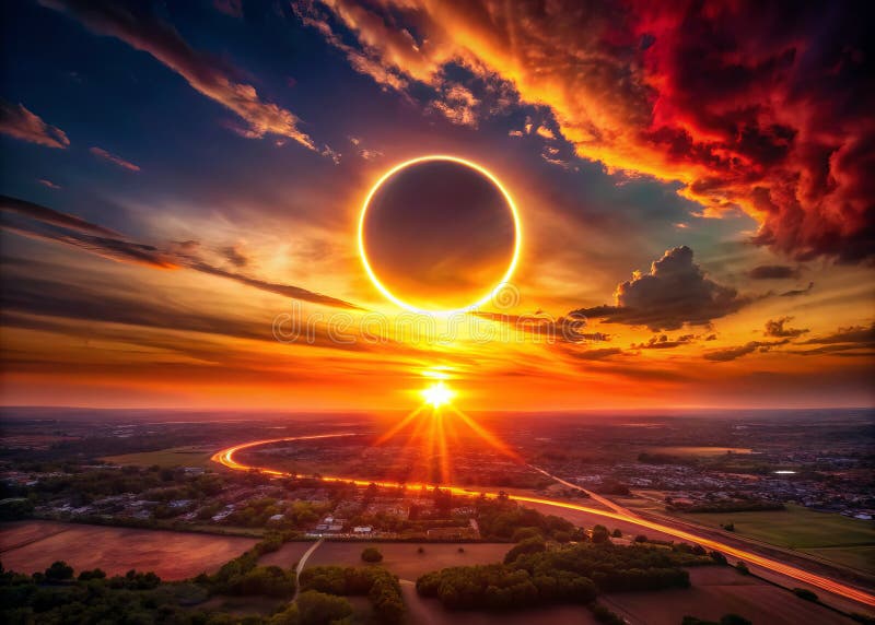 Witness the Breathtaking Annular Solar Eclipse Over Pleasanton Texas a ...