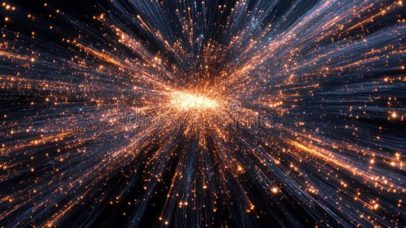 Witness Cosmic Rays Explode in a Brilliant Burst of Light and Energy. a ...