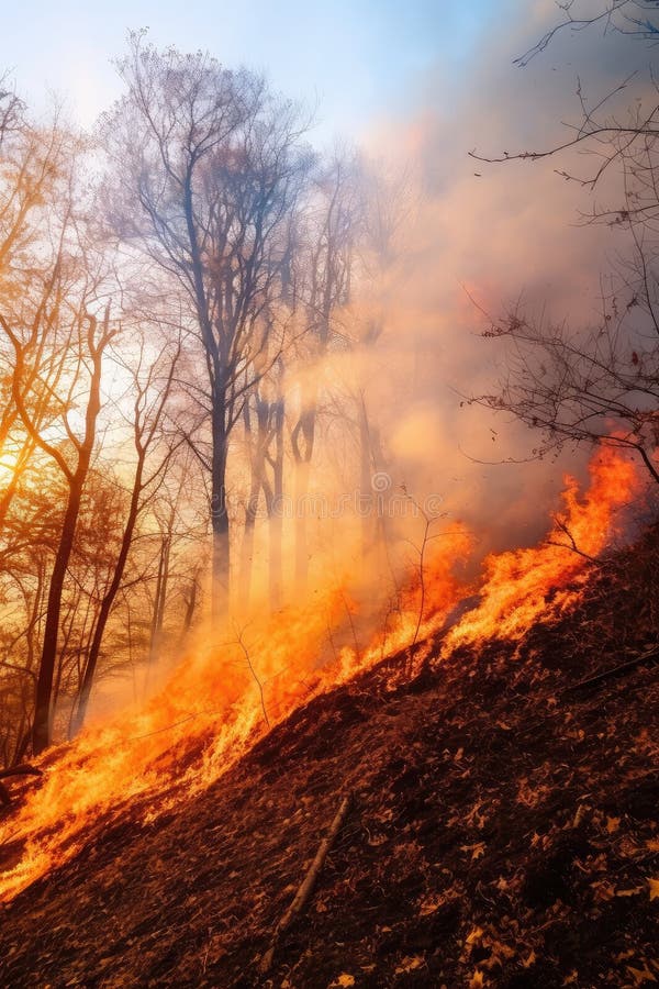 Witness the Destructive Force of a Wildfire, As Flames Devour ...