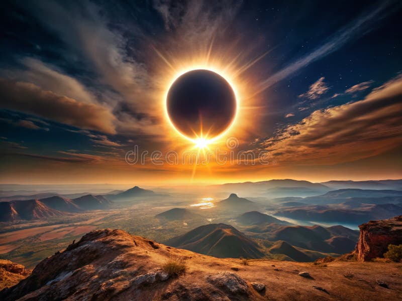 Witness the Epic Panoramic Solar Eclipse of 2024 a Breathtaking ...