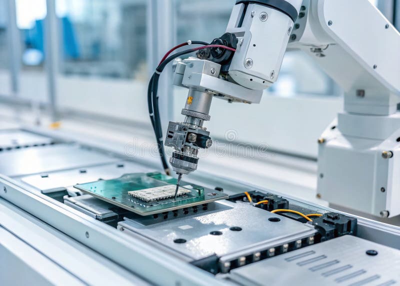 Automated Manufacturing Robotics Revolutionizes Precision Assembly on a ...