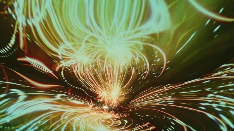 Dazzling Dance: GPU-Generated Firework Display Stock Footage - Video of ...