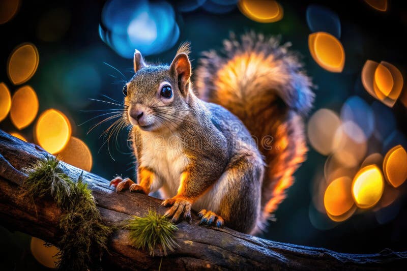 Unveiling the Nocturnal Secrets of Squirrels Stunning 8K Wildlife ...