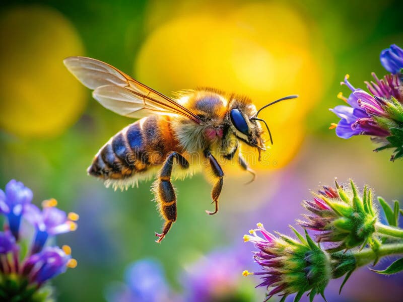 Exploring the Fusion of Nature and Technology Robotic Bees in Flight ...