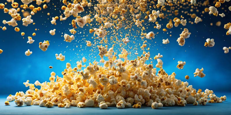 Full HD TimeLapse of Popcorn Exploding in the Air a Stunning Visual of ...