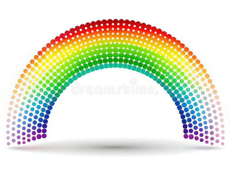 Dynamic Electric Arc a Vibrant Dotted Explosion of Color Captured in ...