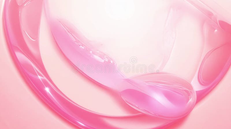 Exploring the Intricate Patterns of Liquid Movement in a Close-up on a ...