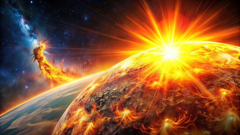 Colossal Coronal Mass Ejection Ilustrações, Vetores E Clipart De Stock ...