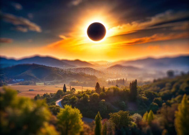 Witness the 2024 Total Solar Eclipse in a Stunning Miniature TiltShift ...