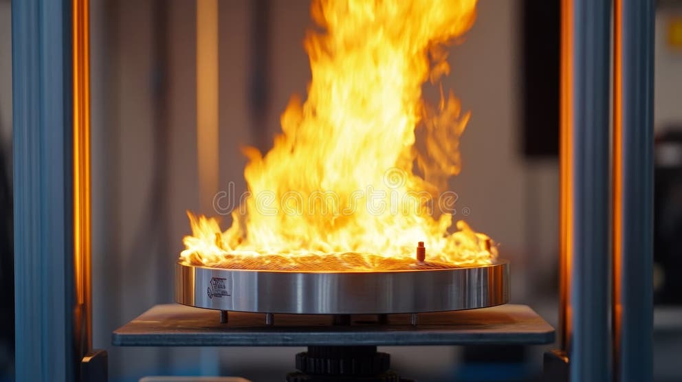 Analyzing Fire Resistance Macro Imaging of Flame Retardant Materials ...