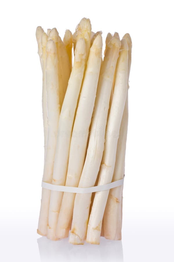 Witte Asperge (officinalis Van De Asperge) Stock Foto - Image of spruit ...