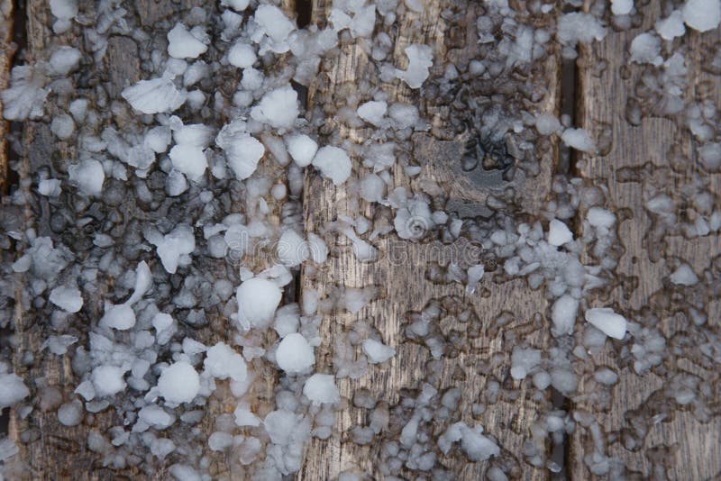 De Grote Hagel Van Ijsballen Stock Foto - Image of meteorologisch ...