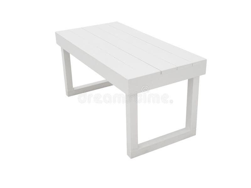 Witte houten bank stock afbeelding. Image of binnen, houten - 59189307