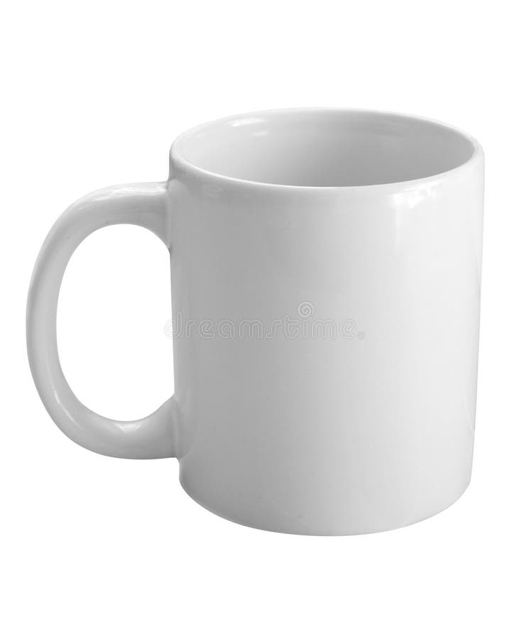 Witte mok stock afbeelding. Image of voorwerp, groot - 29228275