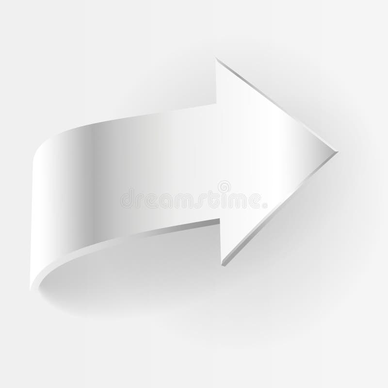 Witte Pijl Vector Illustratie Vector Illustratie - Illustration of ... Witte Pijl Vector Illustratie Vector Illustratie - Illustration of ...