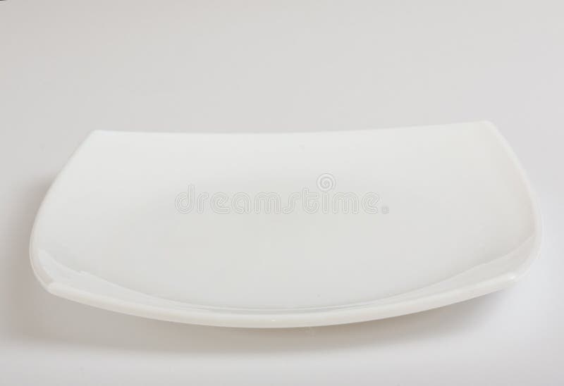 Witte plaat stock afbeelding. Image of maaltijd, schotel - 11539429