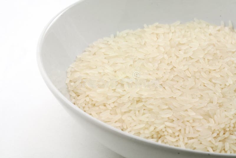 Witte rijst stock foto. Image of rijst, korrel, voeding - 1735412