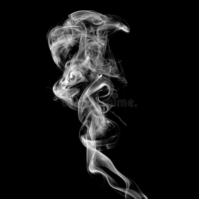 Witte rook stock afbeelding. Image of krul, dynamisch - 11361115