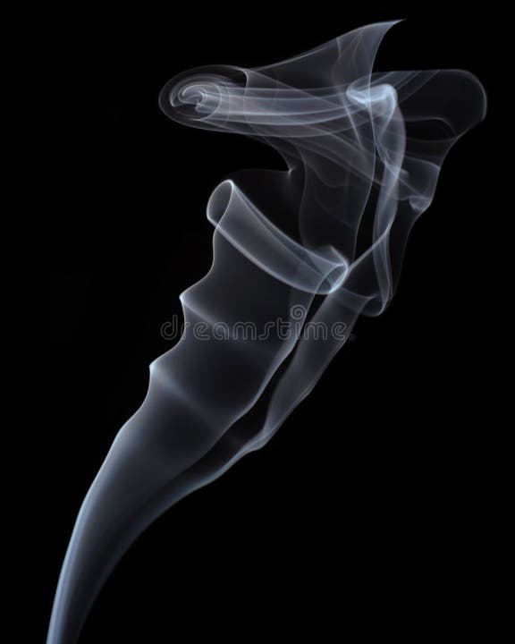 Witte rook stock foto. Image of geest, stromen, teken - 3351772