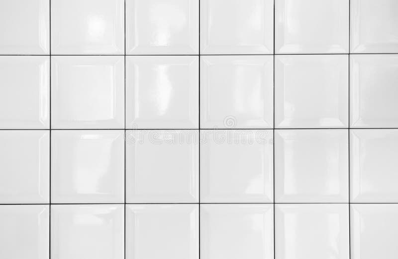Witte tegels stock afbeelding. Image of vlak, bezinning - 36917827