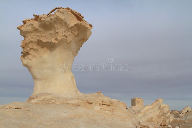 Witte Woestijn in Farafra in De Sahara Van Egypte Stock Foto - Image of ...