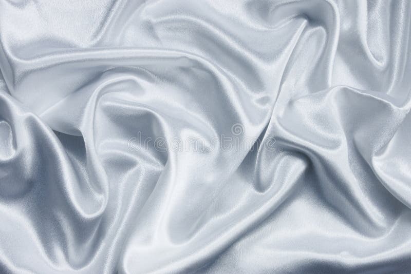 Witte zijde stock afbeelding. Image of room, textiel, stof - 6775905