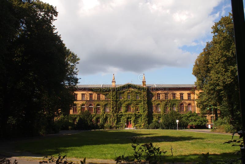 Sanatorium stock photo. Image of outside, wittenau, vegetation - 98859722