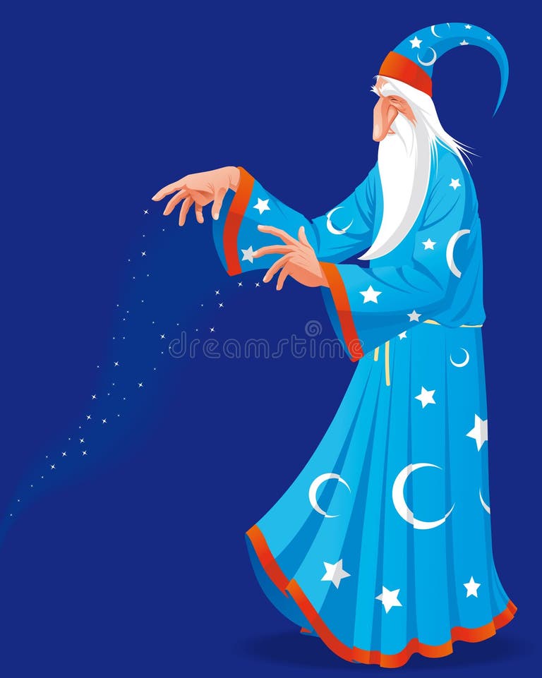 Wizard Standing Stock Illustrations – 806 Wizard Standing Stock ...