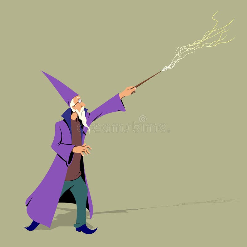 Wizard Casting Spell Stock Illustrations – 271 Wizard Casting Spell ...