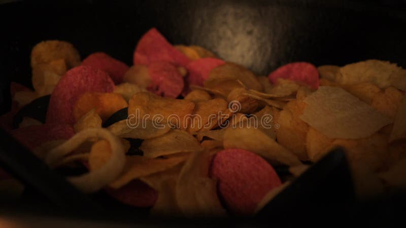 The Wizard Brews a Potion from Potato Chips Stock Video - Video of ...