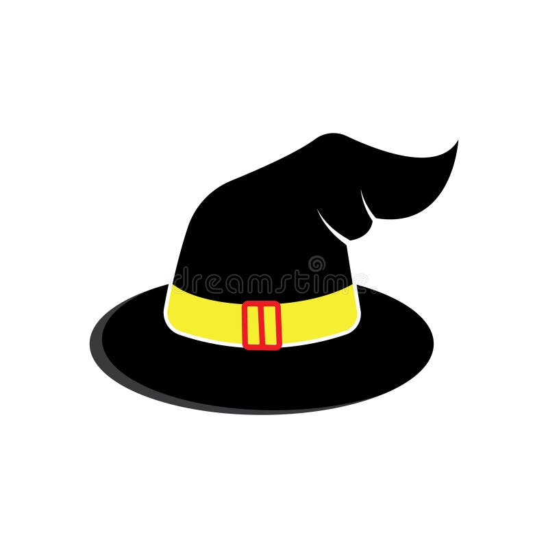 Wizard cap character logo stock vector. Illustration of ghost - 325186199