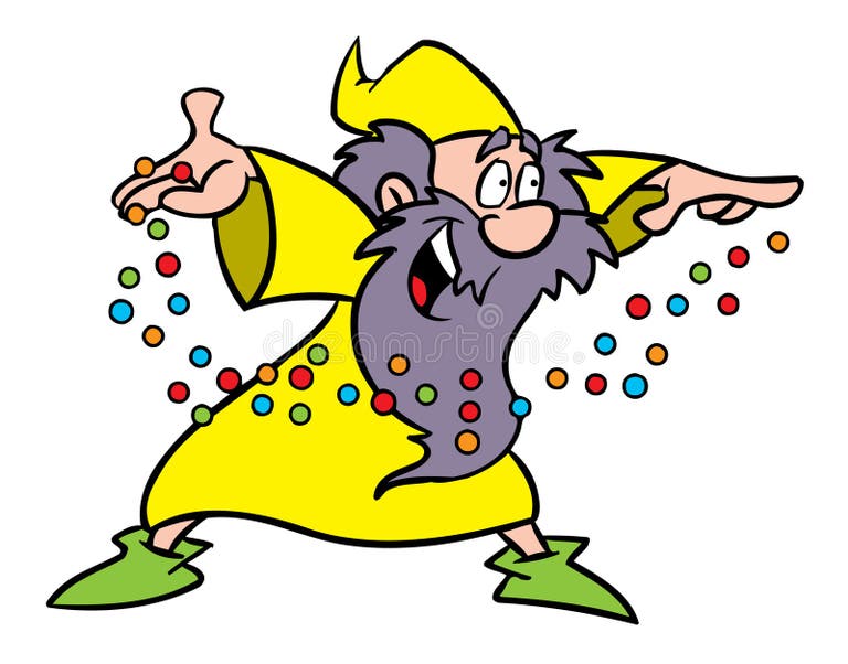 Magical Spell Casting Style Stock Illustrations – 297 Magical Spell ...