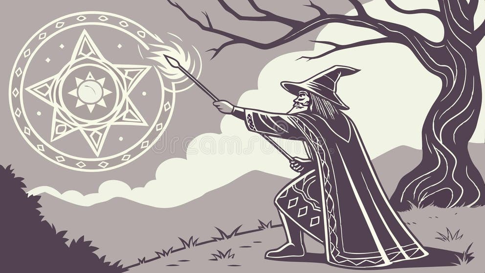 Wizard Casting Spell, Fantasy Wizard, Magic Caster, Spell Casting ...