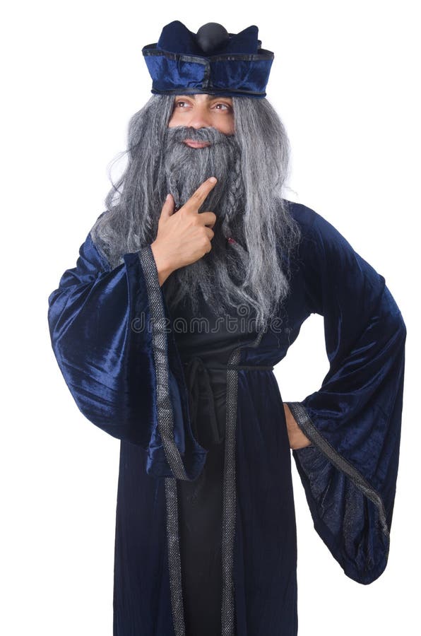 Wizard Portrait stock photo. Image of magic, gandalf, myth - 5838516