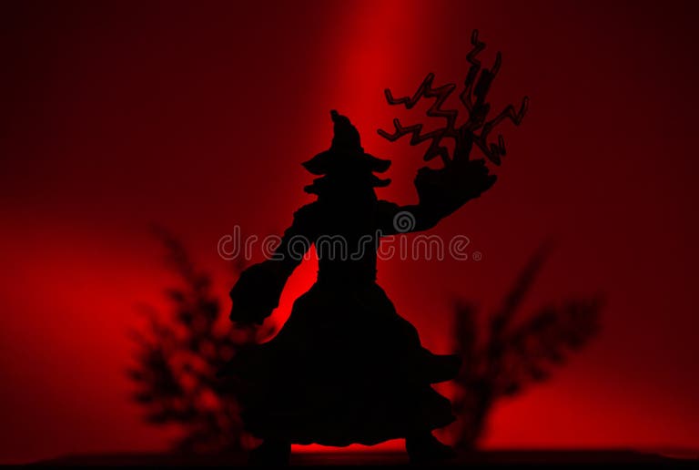 Wizard in a jungle stock image. Image of balls, merlin - 179967689