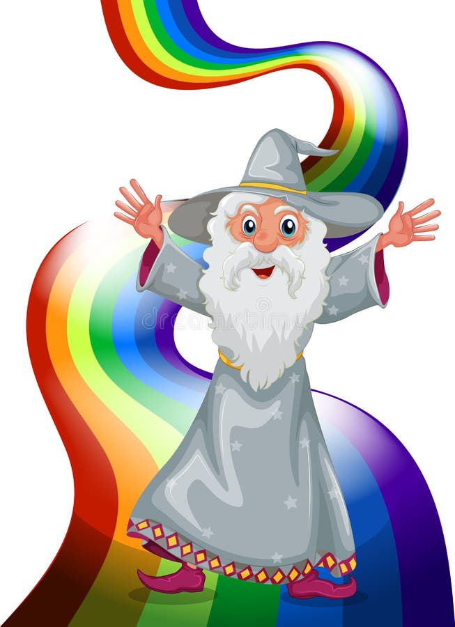 Wizard stock vector. Illustration of mysticism, fantasy - 43293275