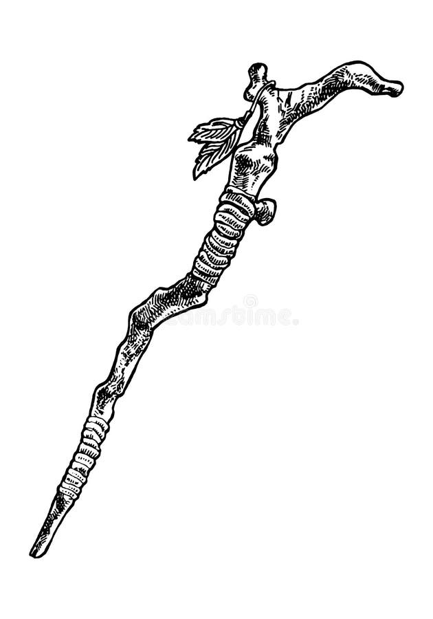 Wizard Staff Sketch Stock Illustrations – 118 Wizard Staff Sketch Stock ...
