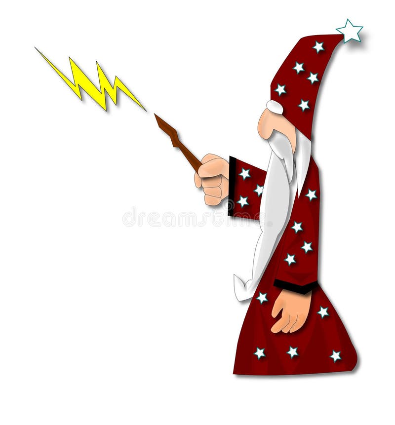 Wizard Shooting Stock Illustrations – 88 Wizard Shooting Stock ...